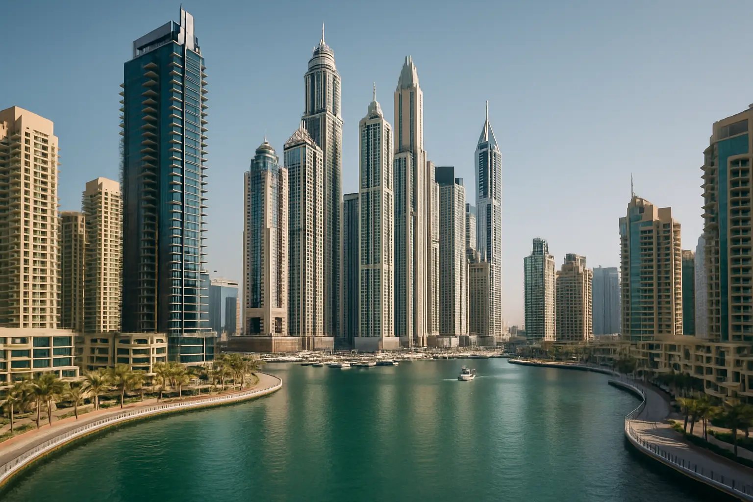 Dubai Marina Property Prices & Investment ROI 2025 | Entralon